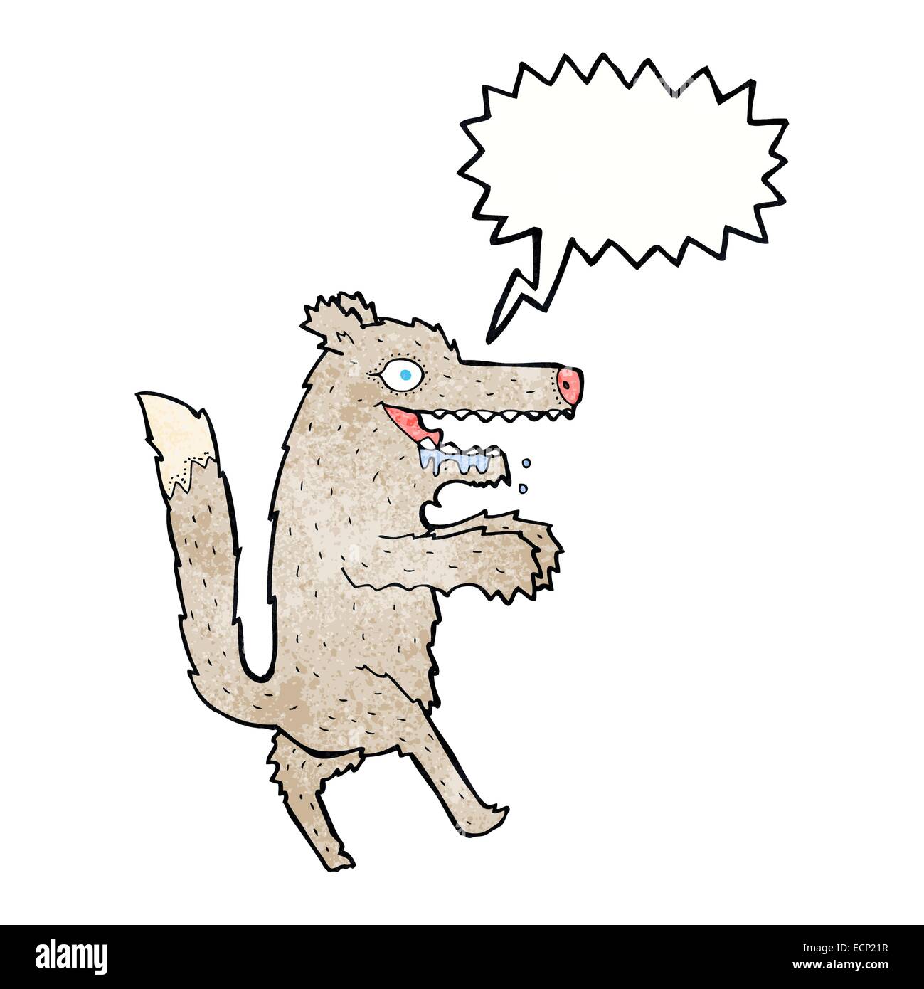 Big bad wolf cartoon Cut Out Stock Images & Pictures - Alamy