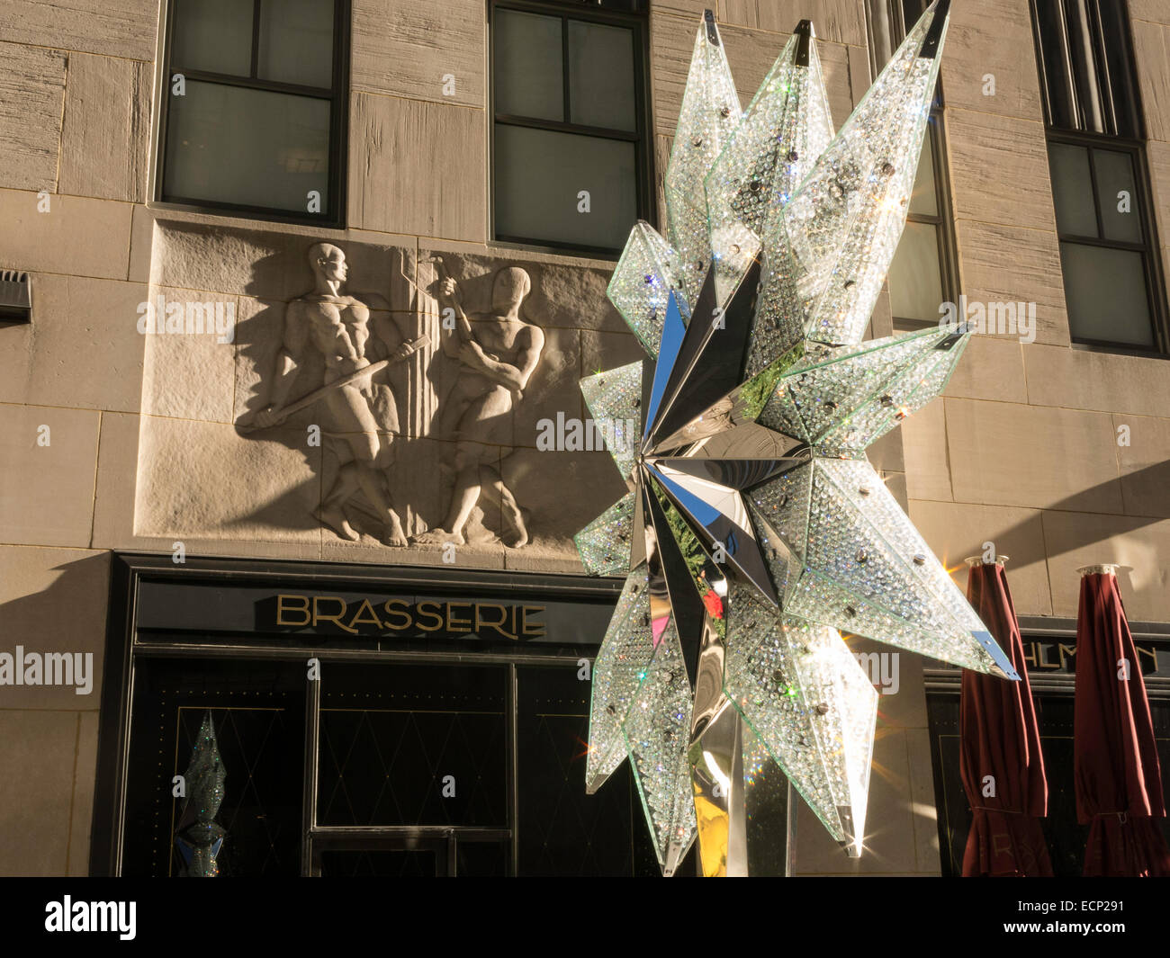 Swarovski Crystal Christmas Tree Star Replica, Rockefeller Center, NYC ...