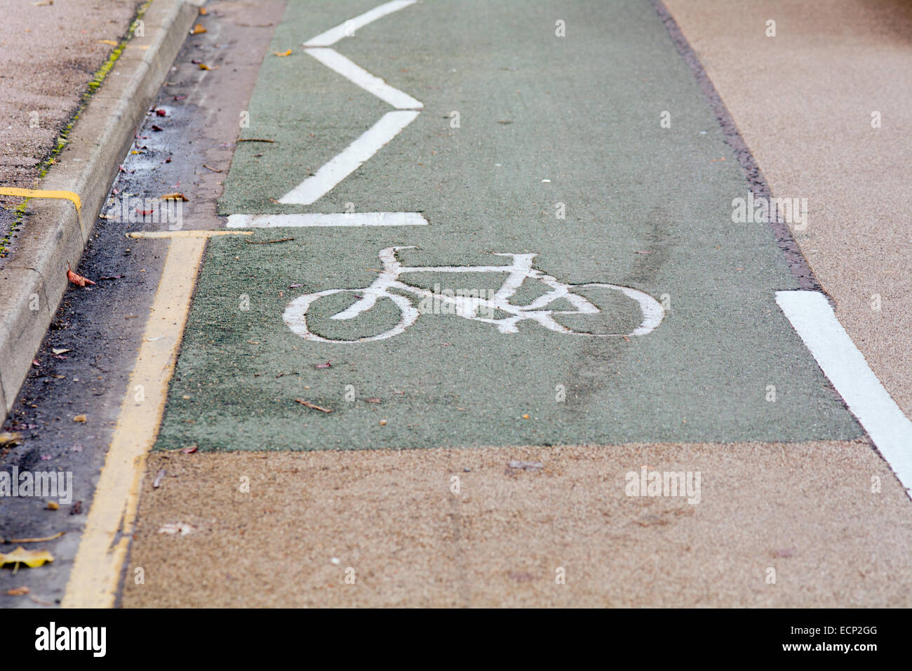 End cycle lane hi-res stock photography and images - Alamy