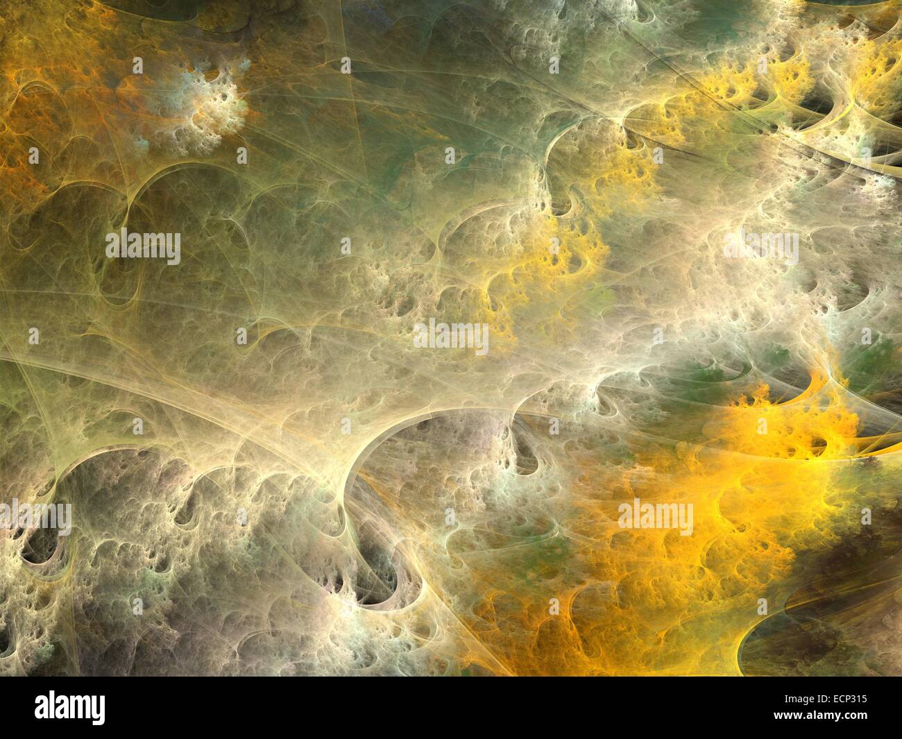 Abstract shapes made of fractal textures Stock Photo - Alamy