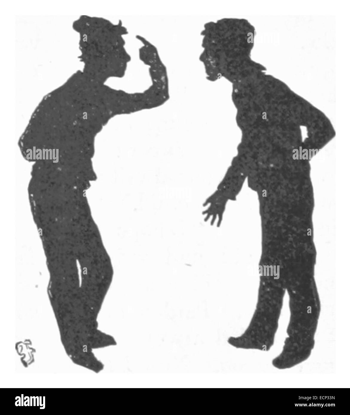 An 1885 illustration by Harry Furniss, showcasing a scene with detailed ...