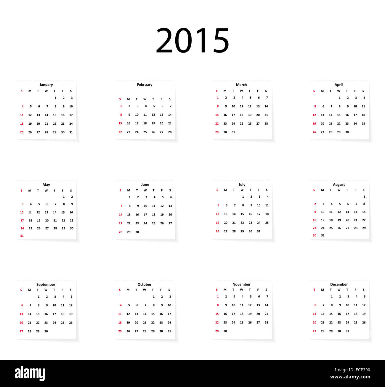 Classical calendar on a light background Stock Photo - Alamy