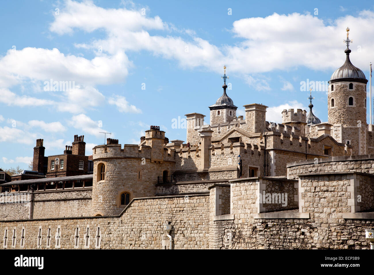 Tower of London Architecture , Close up England UK Stock Photo - Alamy