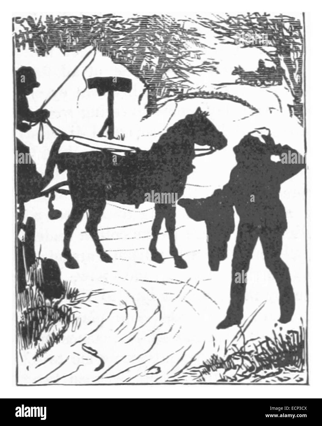 This 1885 illustration by Harry Furniss captures a social scene ...