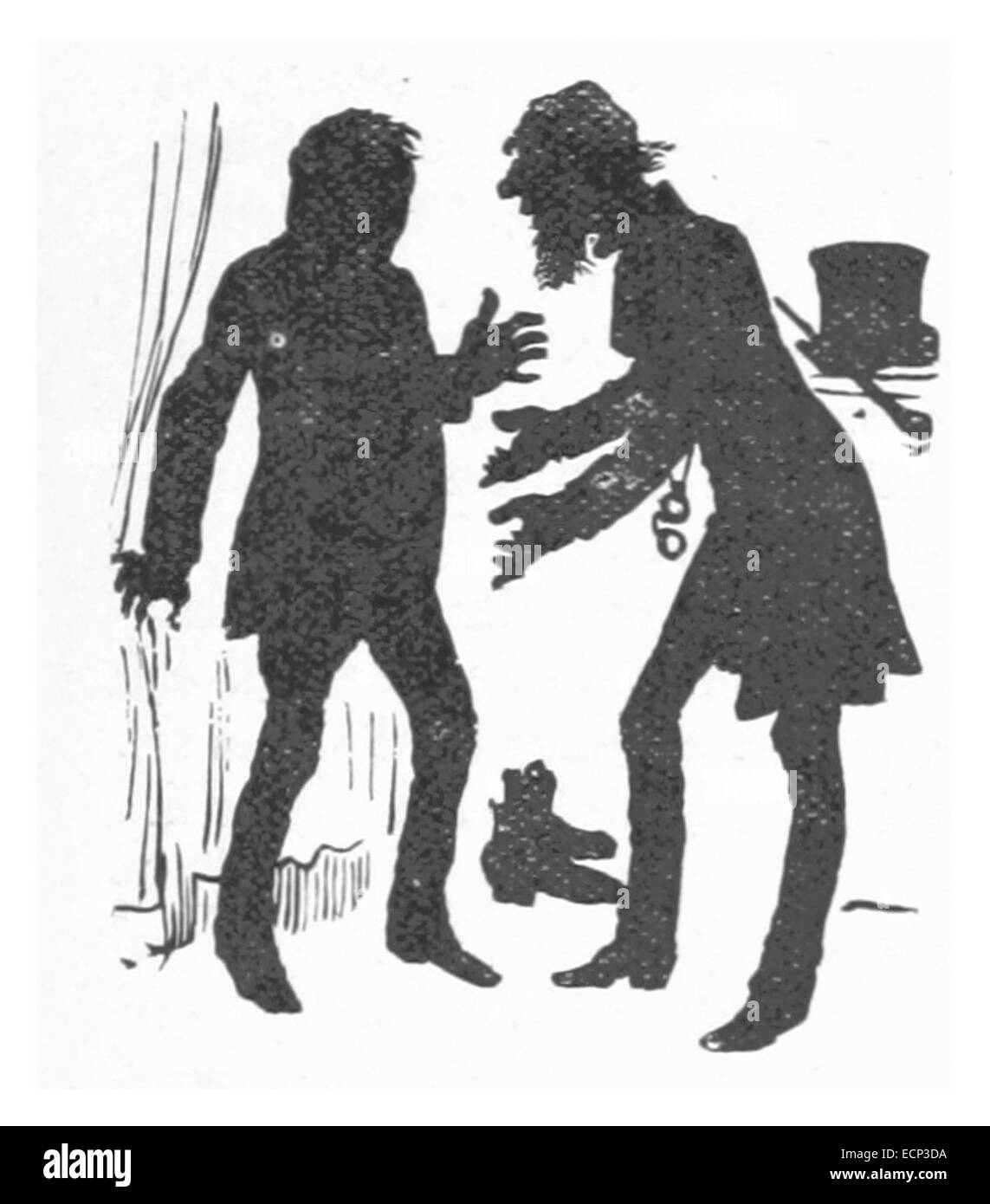 This 1885 illustration by Harry Furniss captures a notable artistic ...
