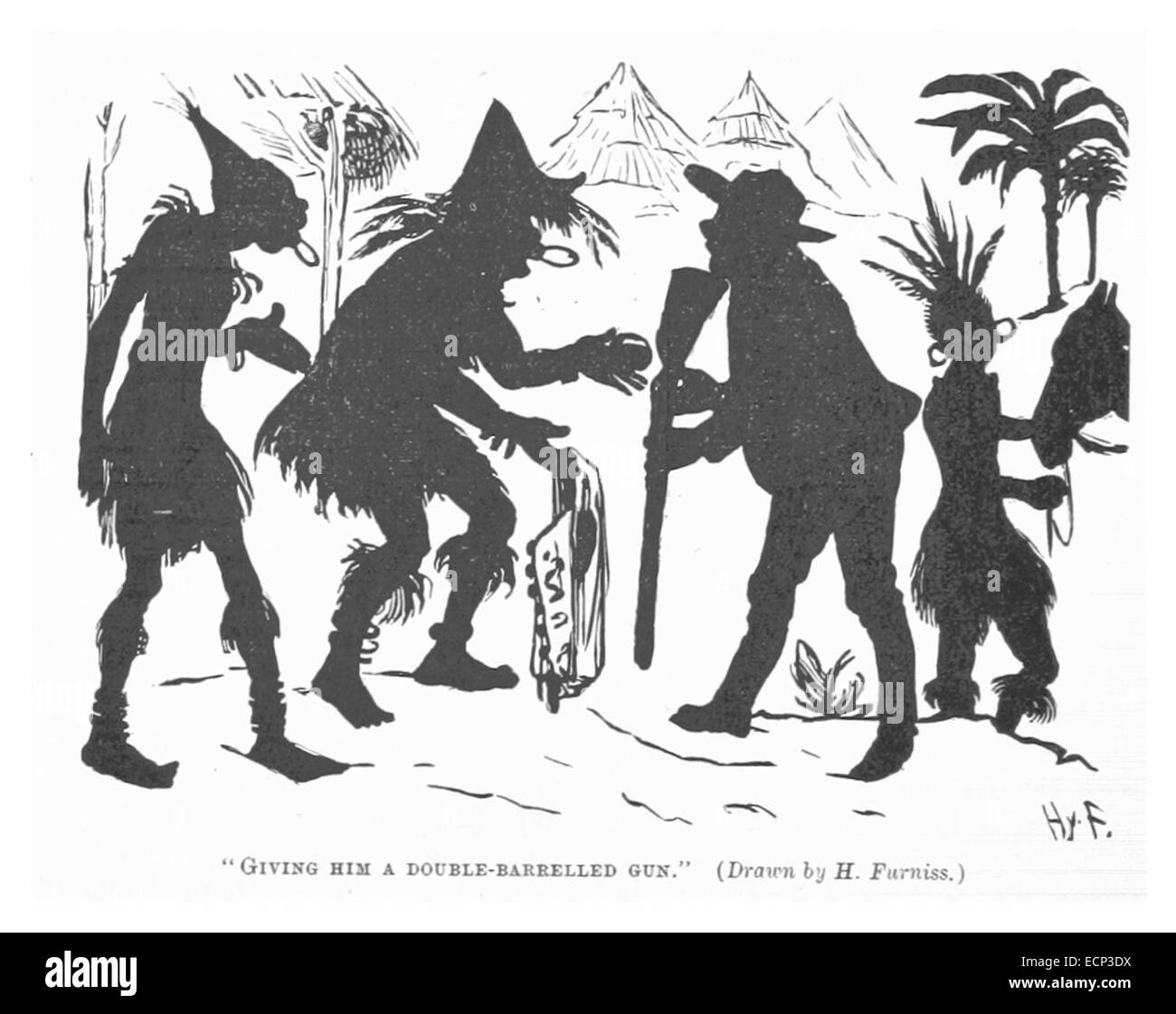 This 1885 illustration by Harry Furniss captures a scene in detailed ...