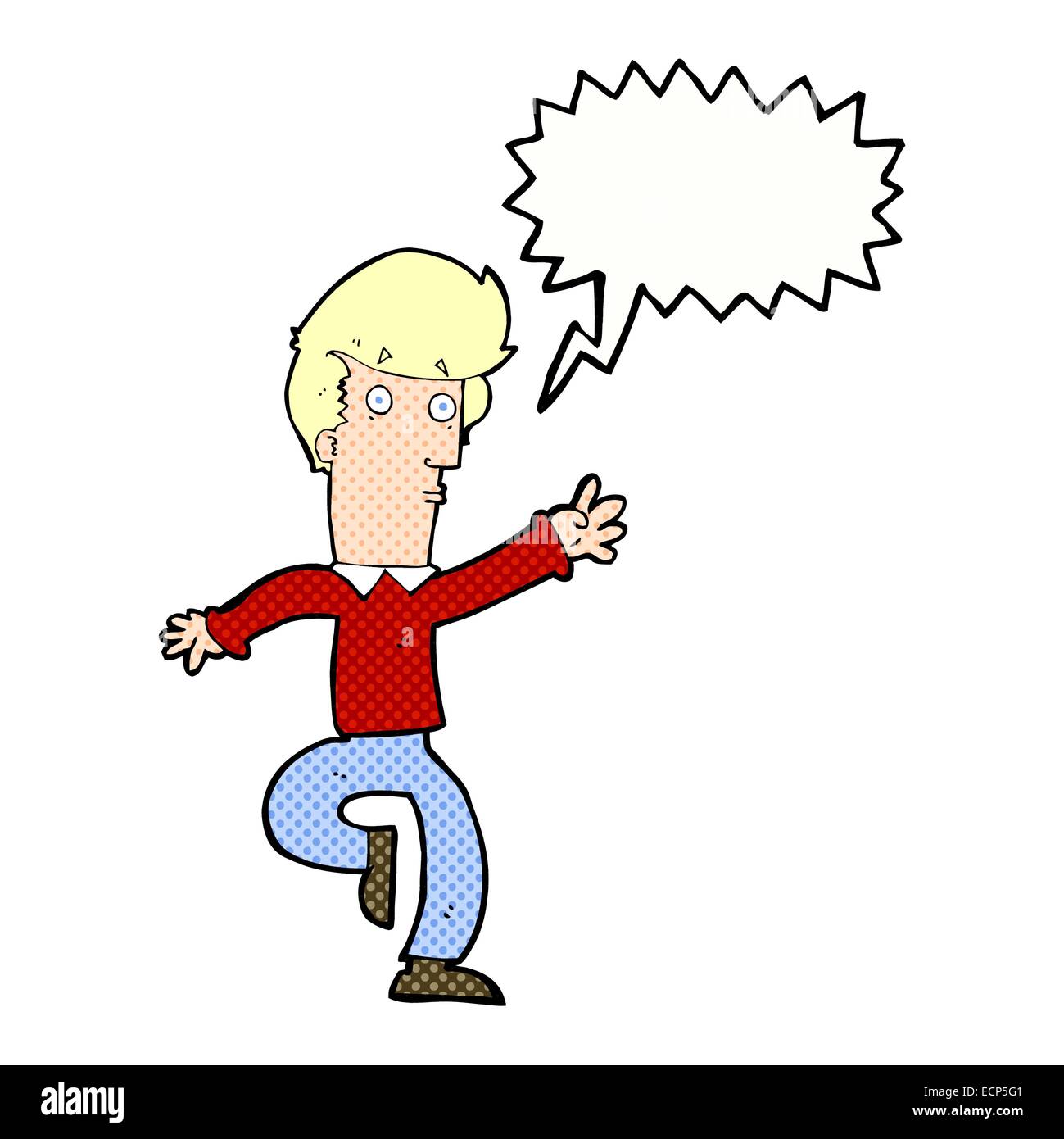 Rushing boy Cut Out Stock Images & Pictures - Alamy