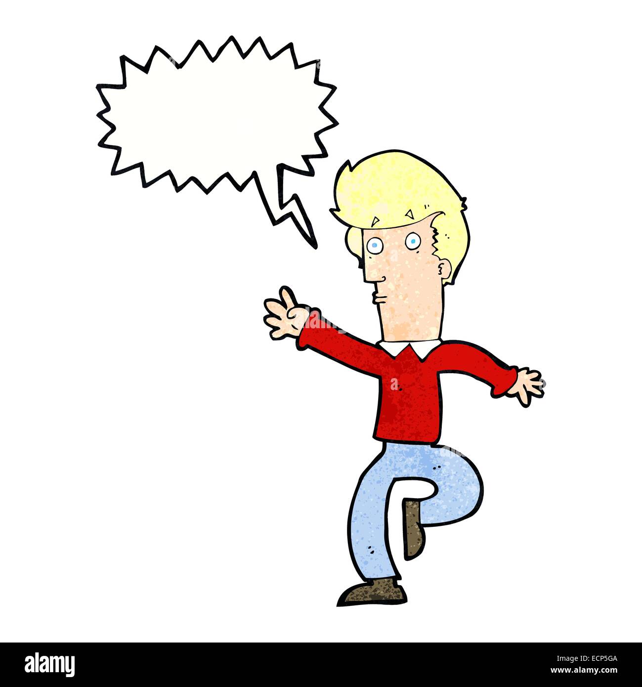 Rushing boy Cut Out Stock Images & Pictures - Alamy