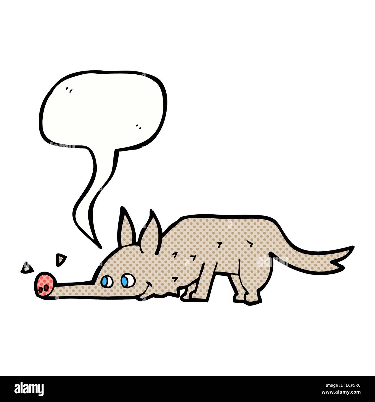 Wolf sniffing Stock Vector Images - Alamy