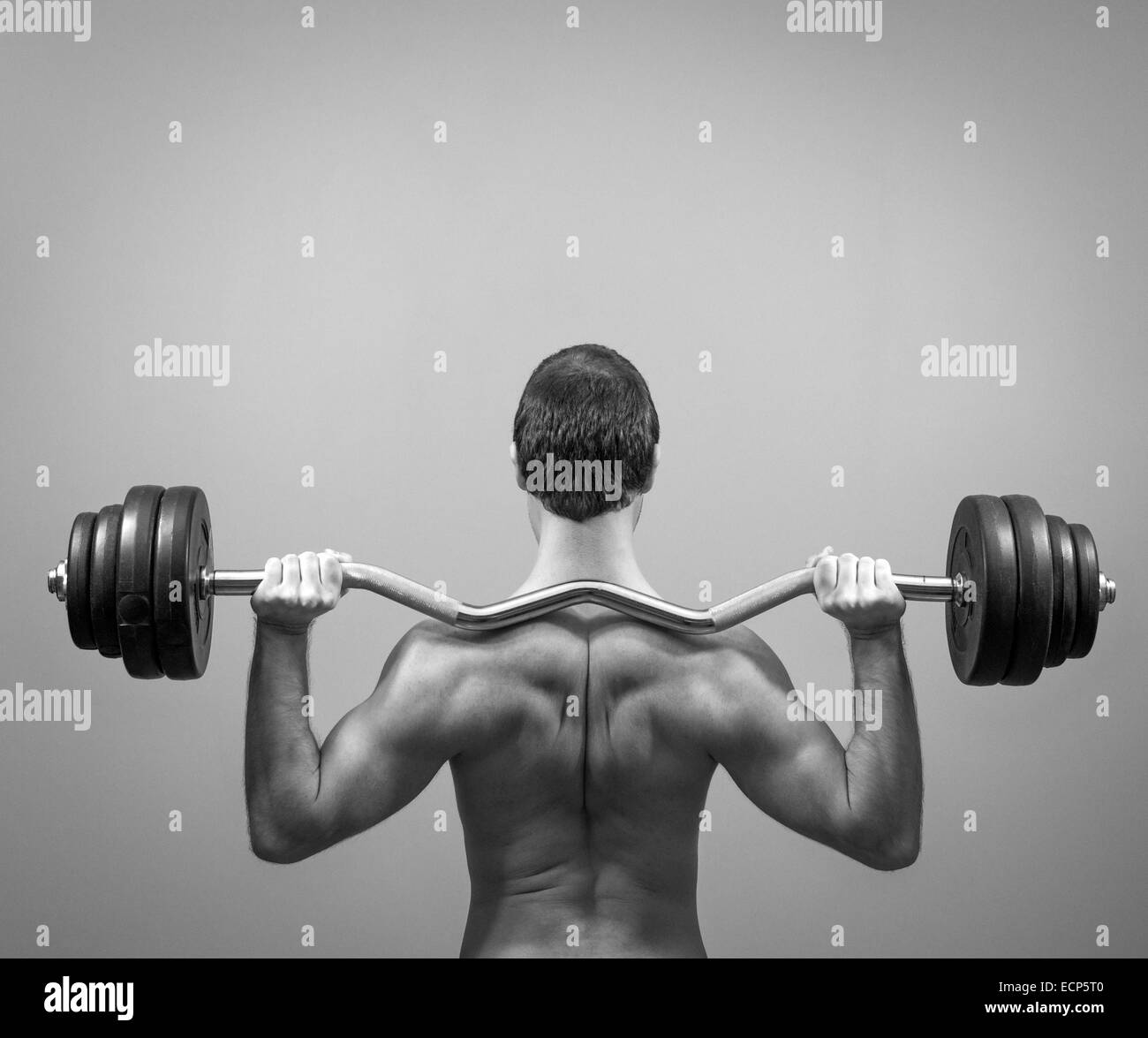 Bodybuilding Black and White Stock Photos & Images - Alamy