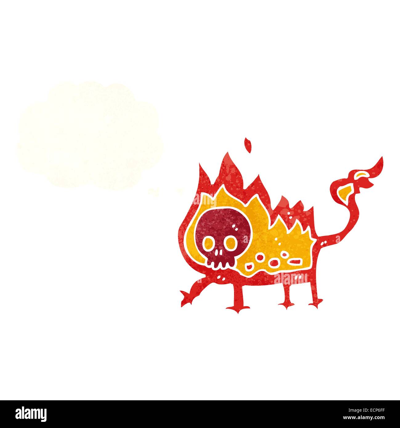 Cartoon demon thought bubble hi-res stock photography and images - Alamy