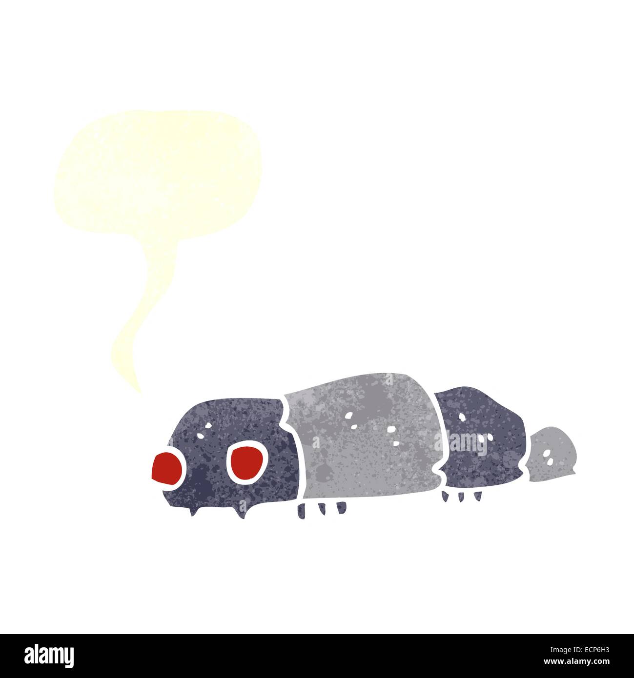 cartoon insect with speech bubble Stock Vector Image & Art - Alamy