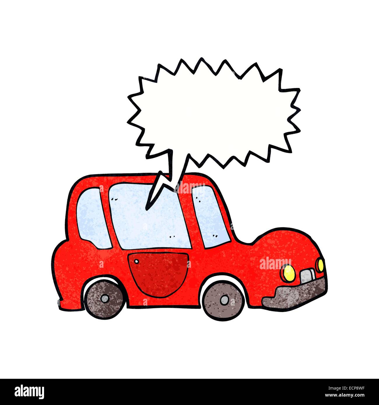 Speaking car Stock Vector Images - Alamy