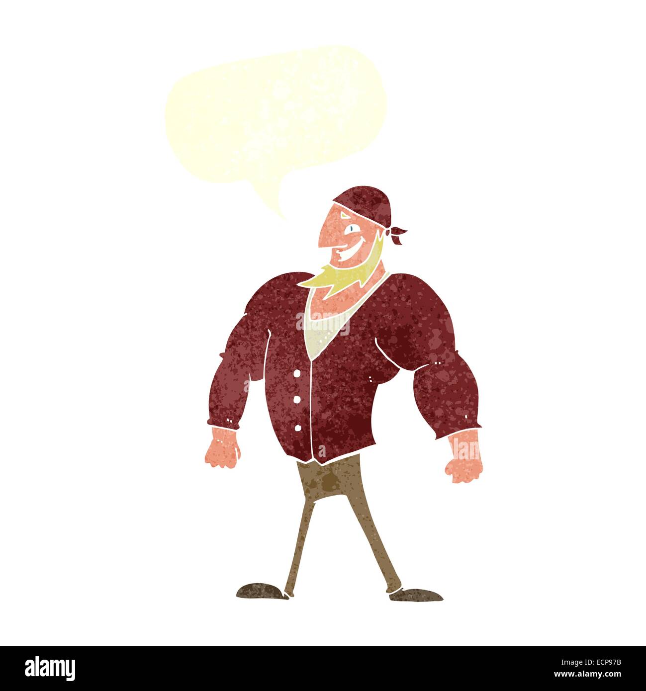 Muscular sailor Stock Vector Images - Alamy