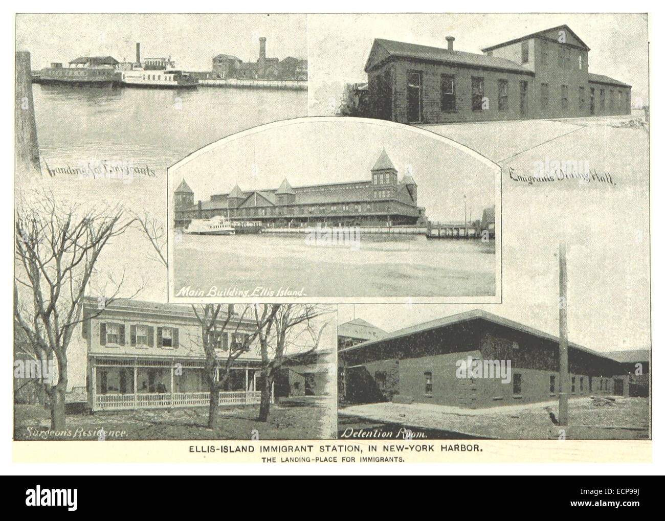 Map of ellis island hi-res stock photography and images - Alamy