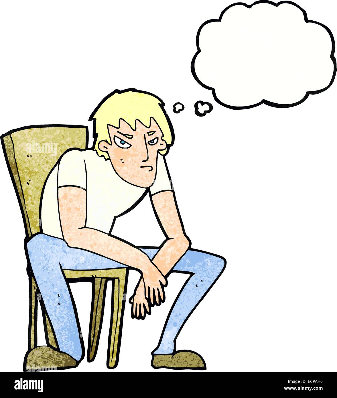 Cartoon dejected man hi-res stock photography and images - Alamy