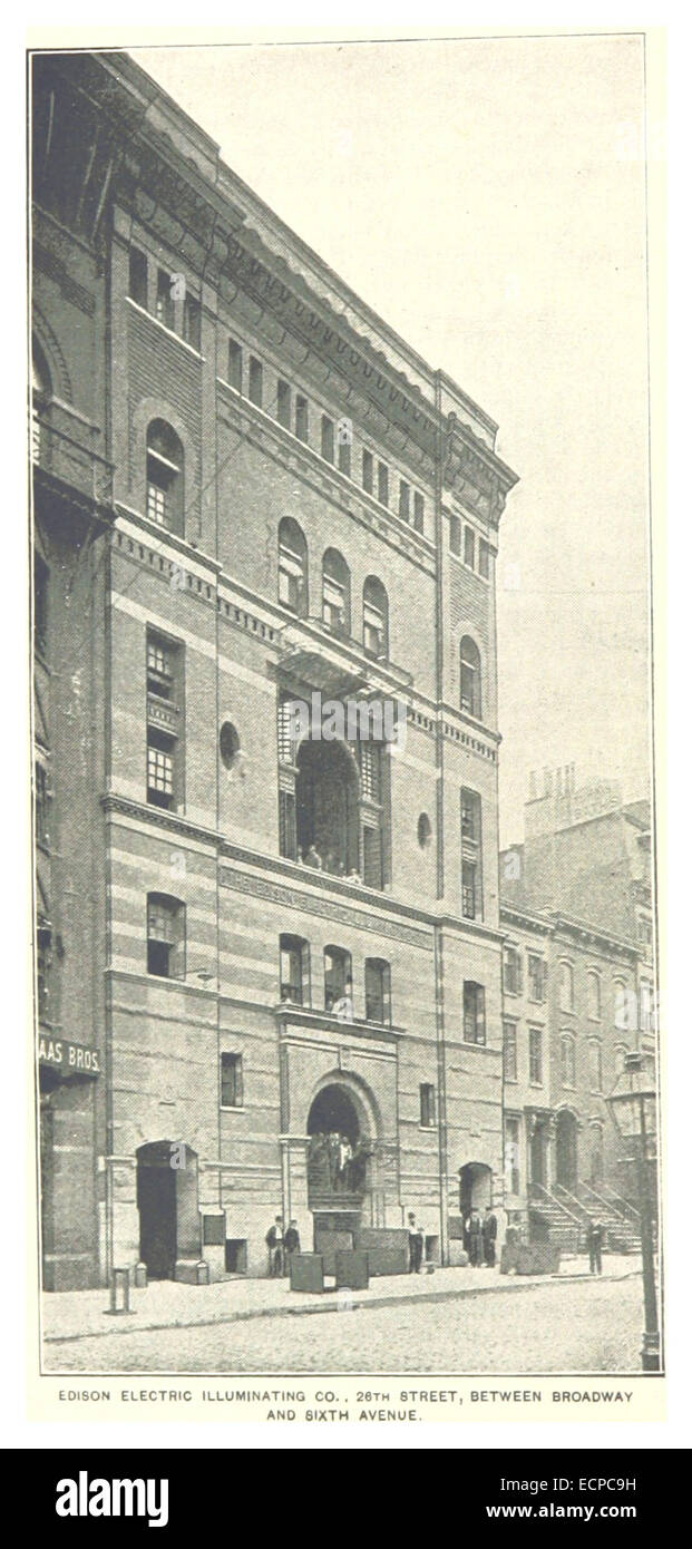 Map of edison hi-res stock photography and images - Alamy