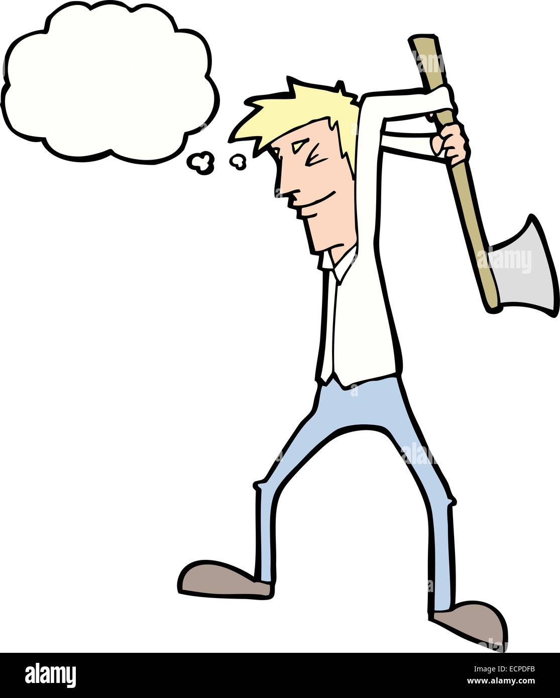 Swinging axe hi-res stock photography and images - Alamy