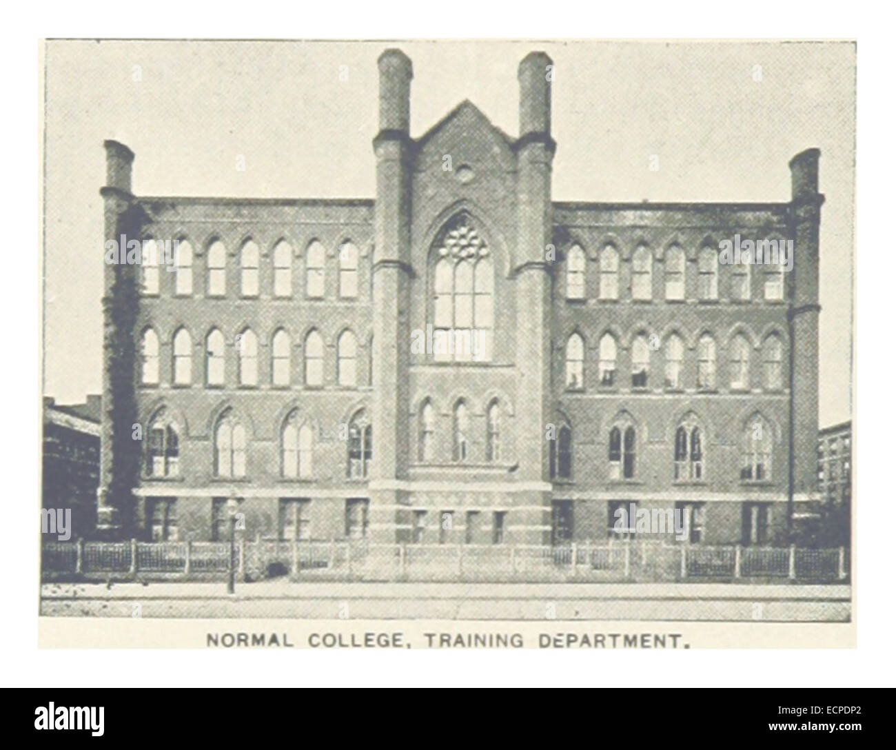 An 1893 illustration of the Normal College Training Department in New ...