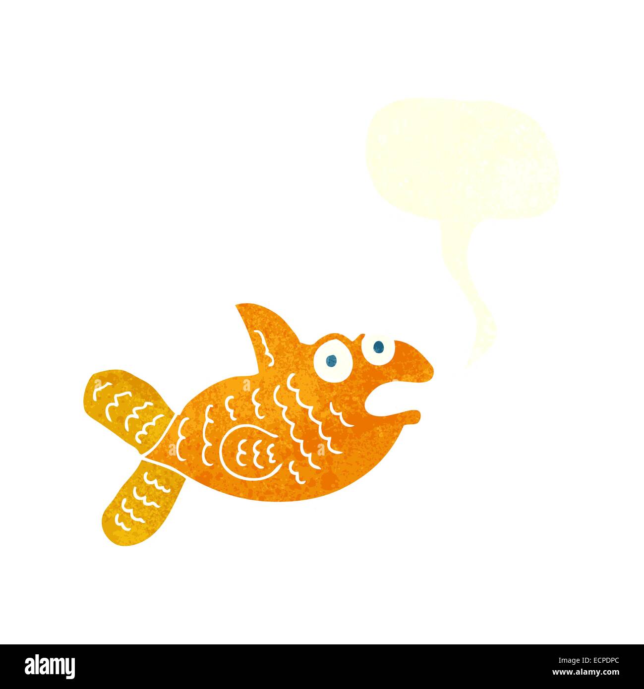 cartoon fish with speech bubble Stock Vector Image & Art - Alamy