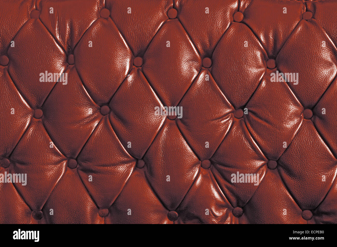 pattern of Red genuine leather texture using as background Stock Photo ...