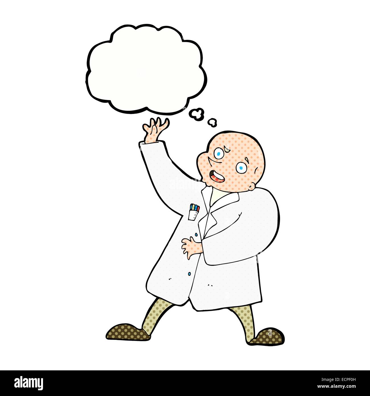 Cartoon mad scientist hi-res stock photography and images - Alamy