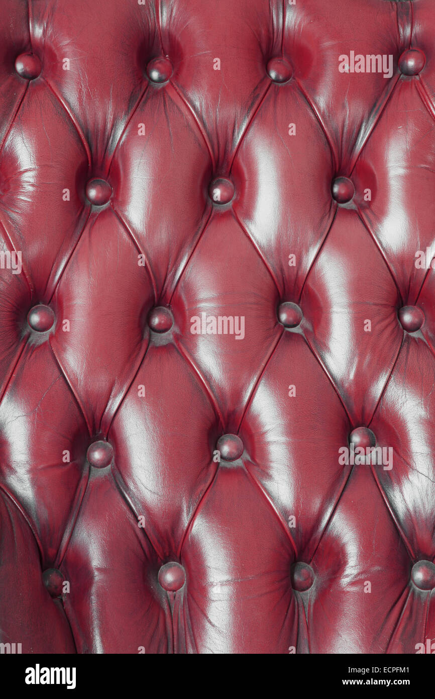 pattern of Red genuine leather texture using as background Stock Photo ...
