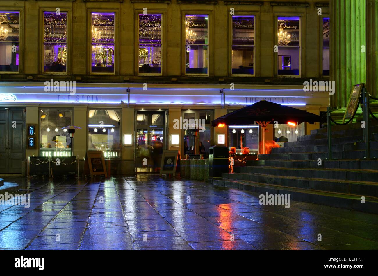 Royal Exchange Square in Glasgow, Scotland Stock Photo - Alamy