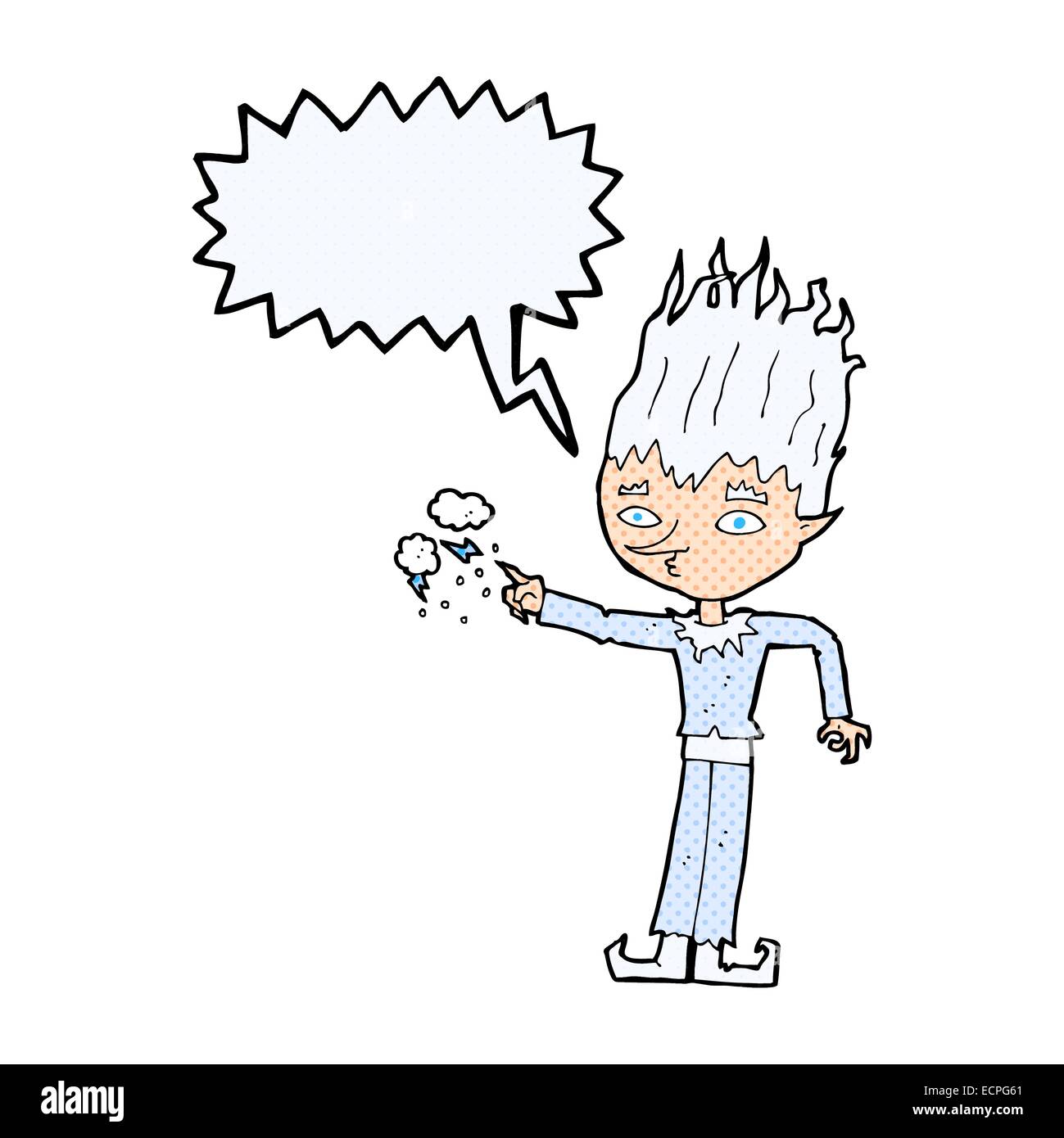 Jack frost illustration Stock Vector Images - Alamy