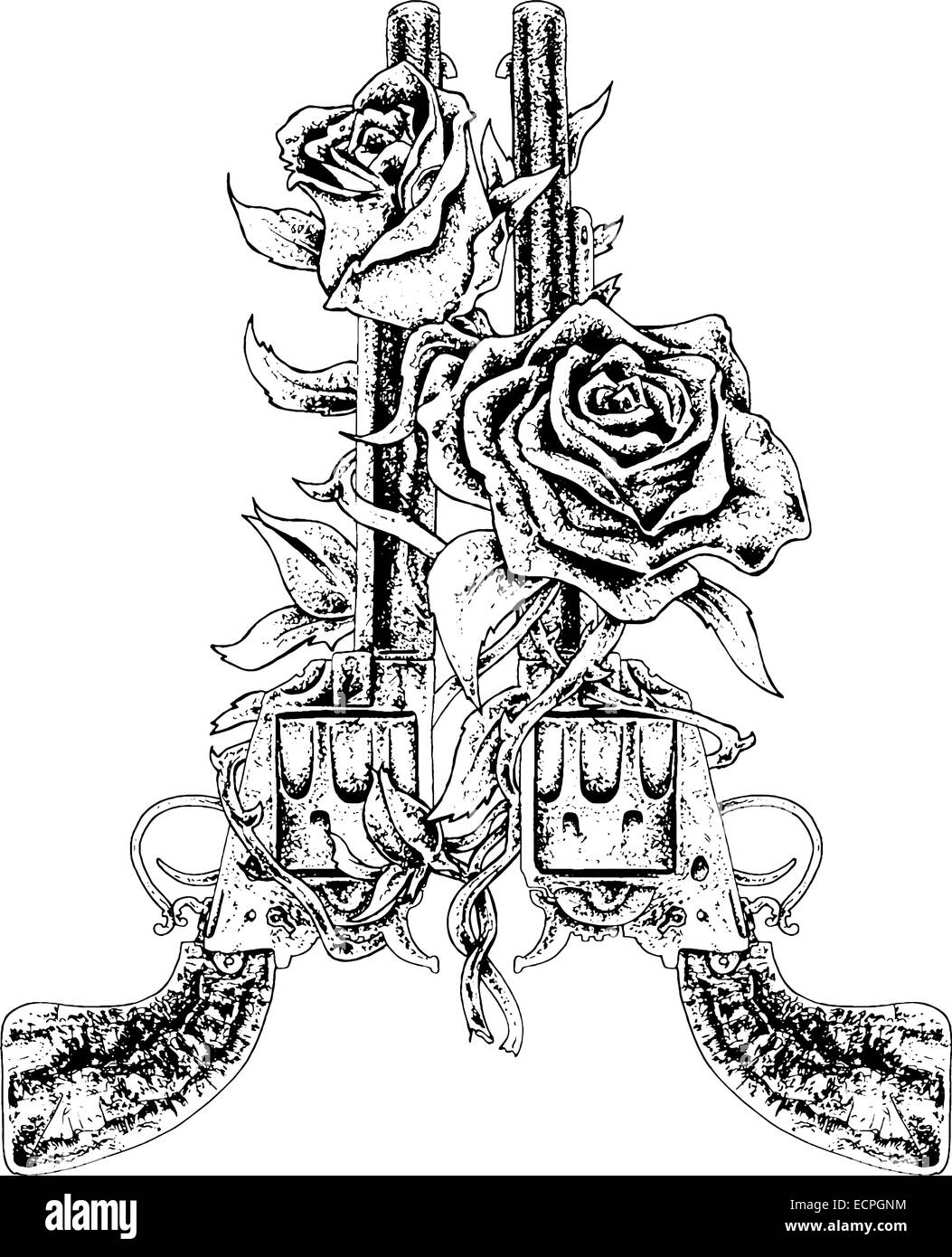 Guns N Roses Logo Drawing