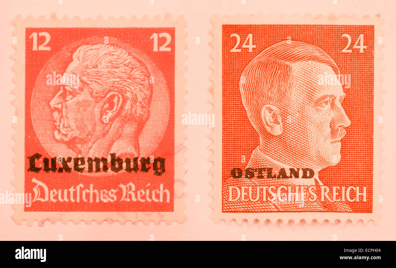 German stamps hi-res stock photography and images - Alamy