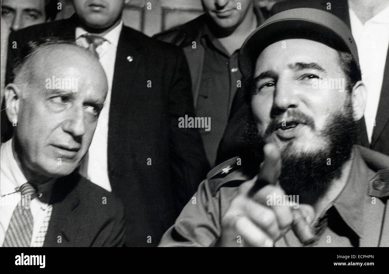 New York, New York, USA. 02nd Feb, 1961. FIDEL ALEJANDRO CASTRO RUIZ ...