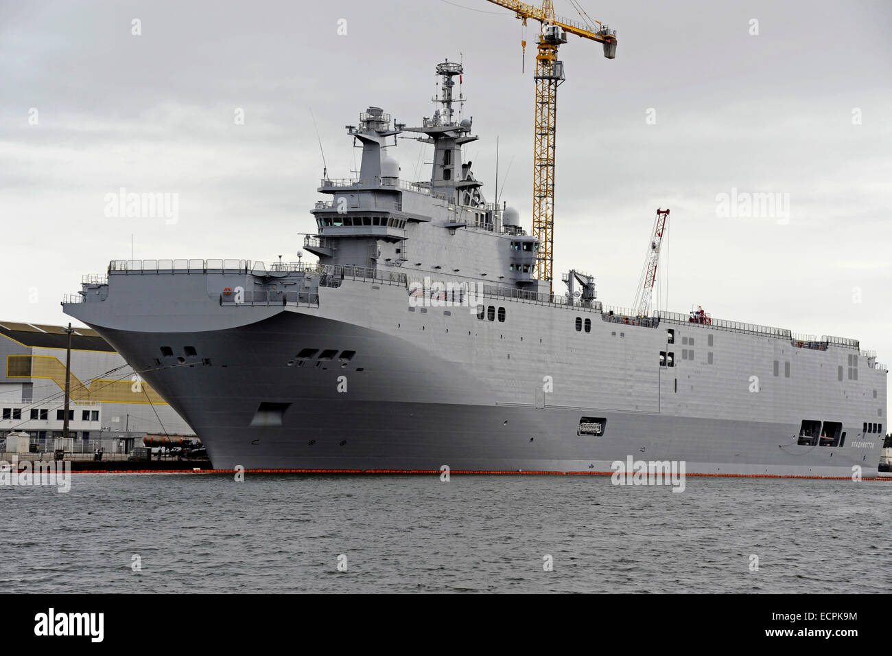 Mistral class Vladivostok for Russia,landing helicopter dock,LHD,in ...