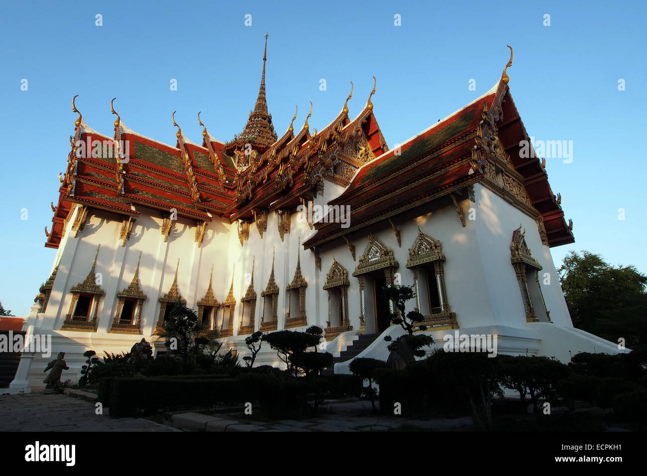 beautiful pavilion in thai temple Stock Photo - Alamy