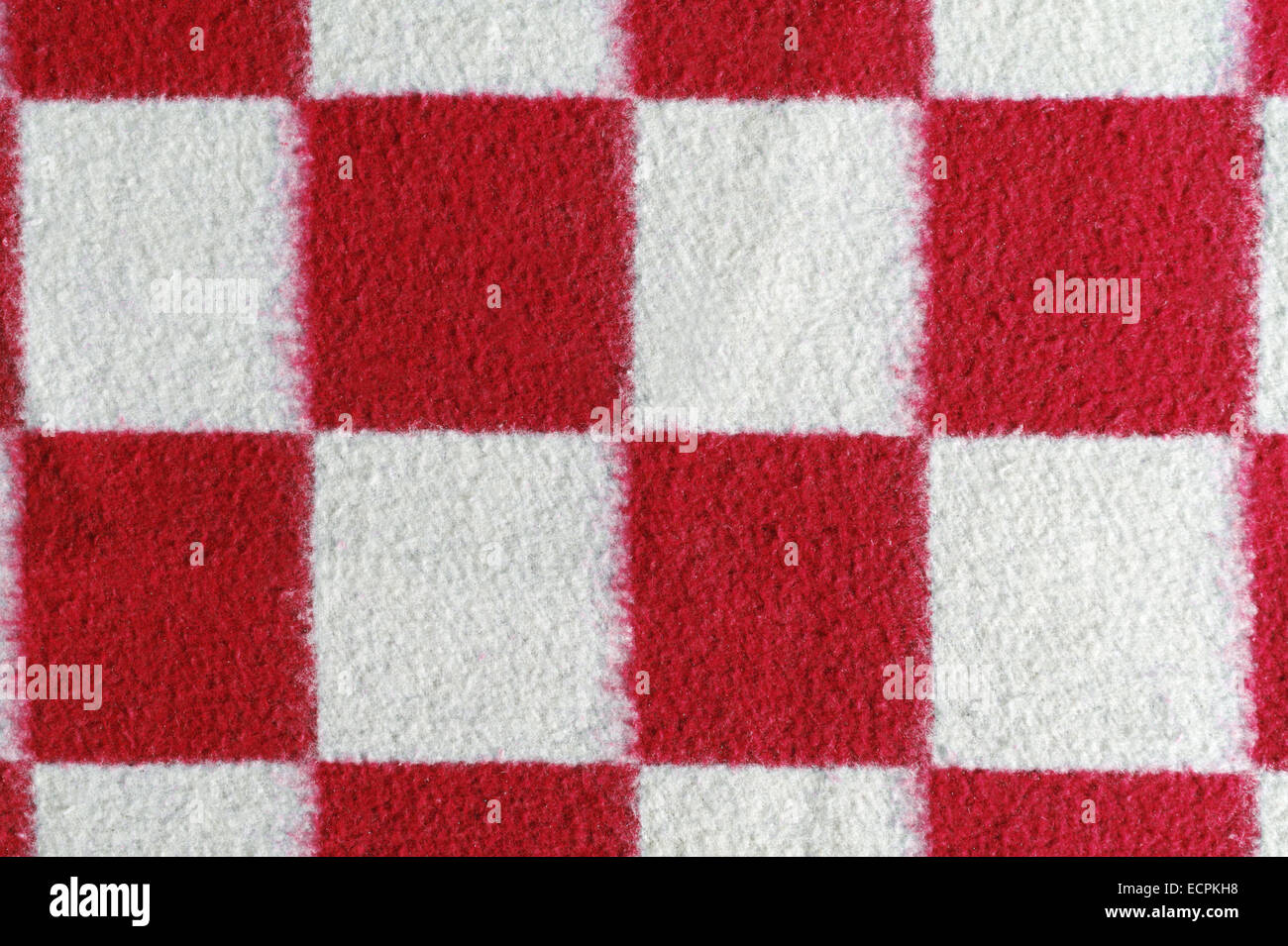 red and white plaid blanket Stock Photo - Alamy
