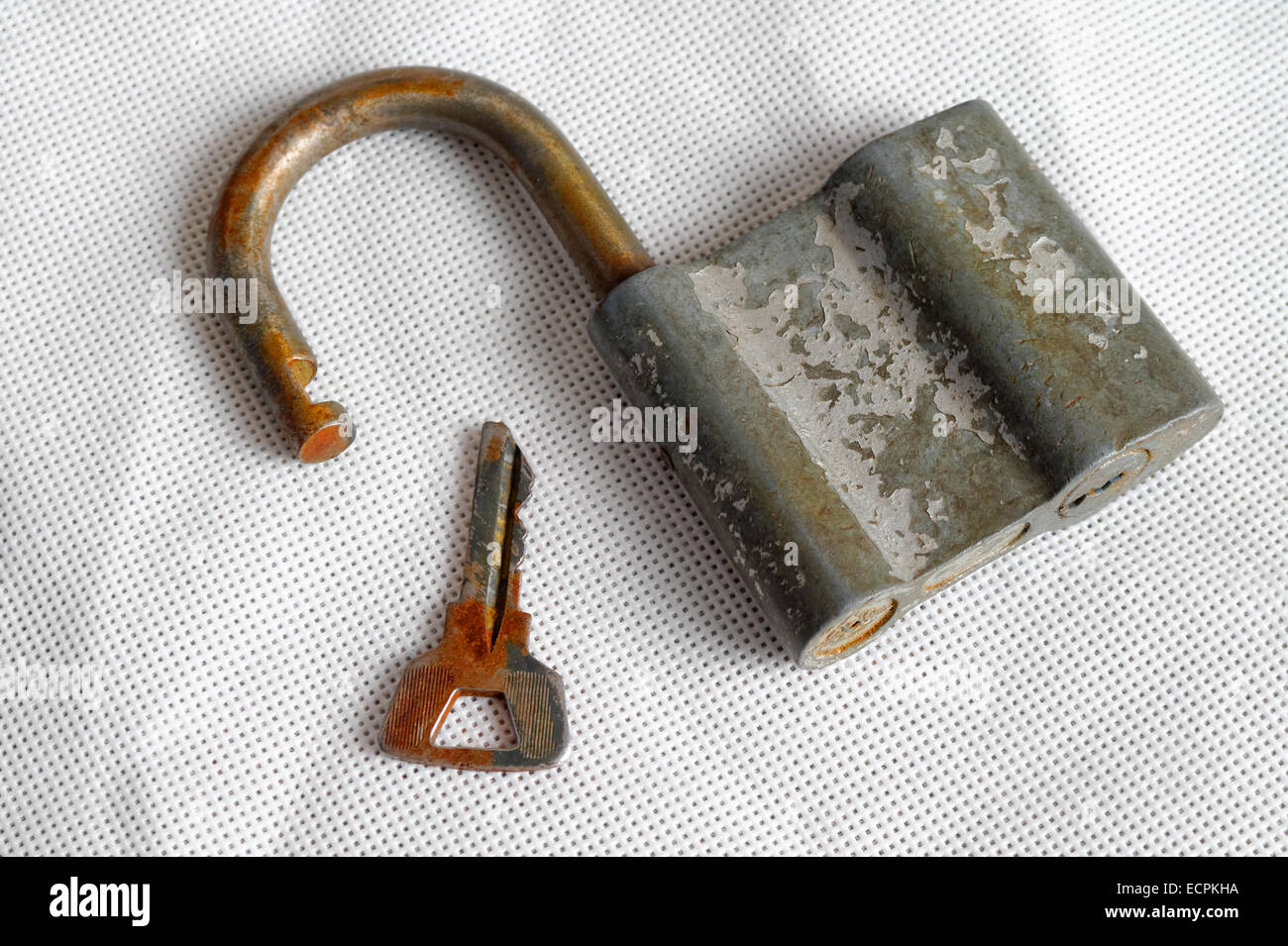 old rusty padlock Stock Photo - Alamy