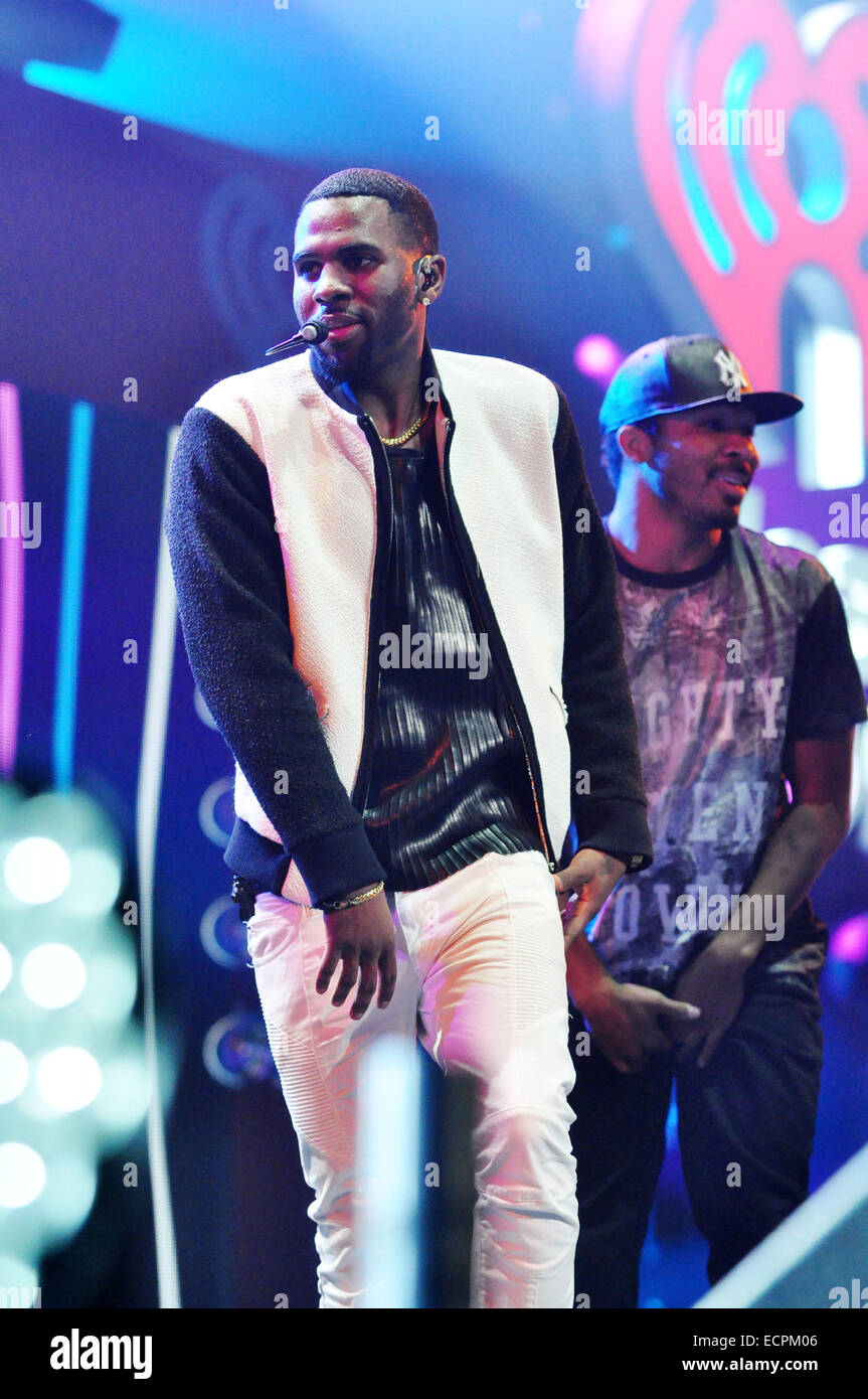 Washington, Dc, USA. 15th Dec, 2014. JASON DERULO performing at HOT 99. ...