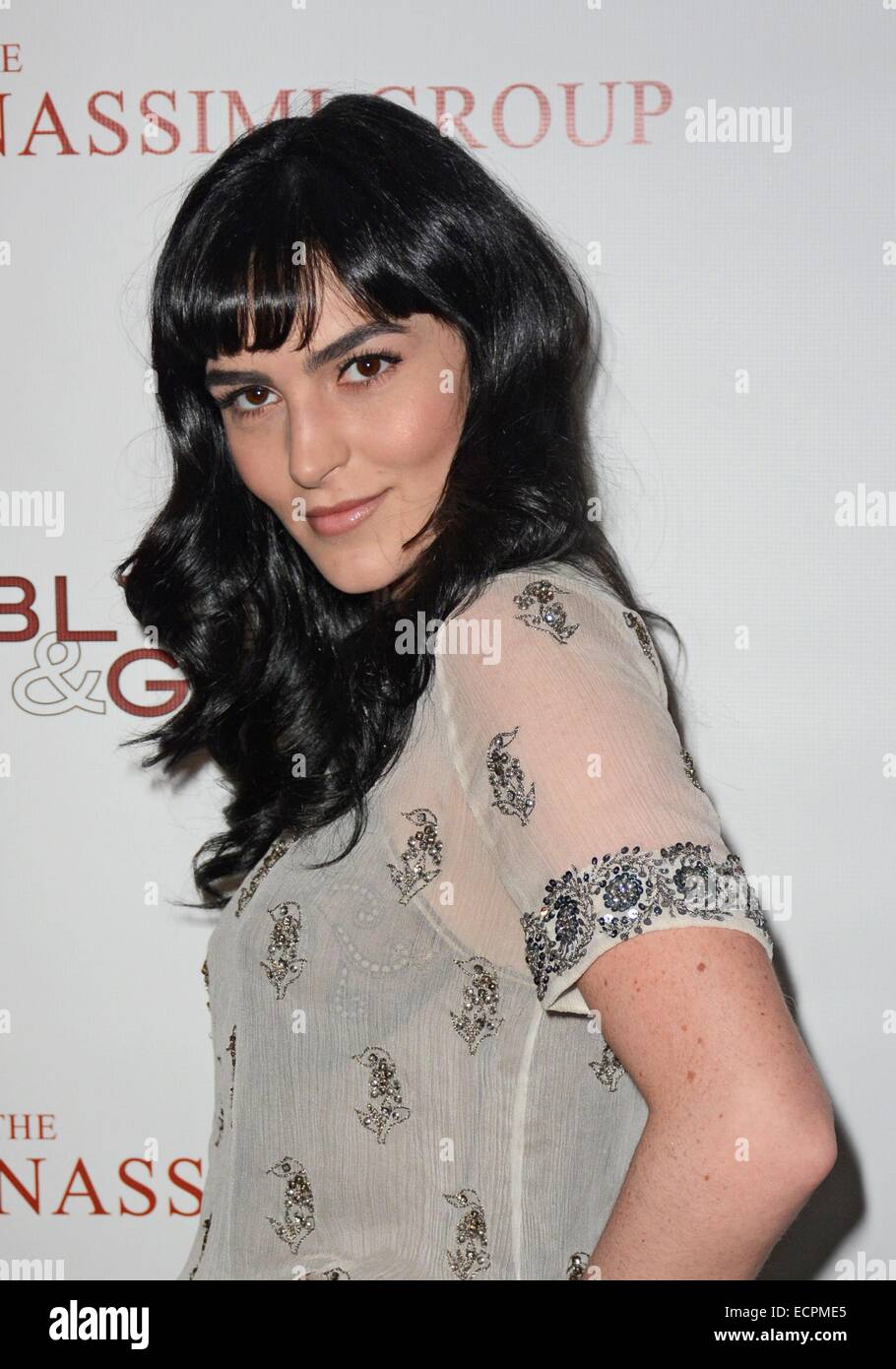 New York, NY, USA. 17th Dec, 2014. Ali Lohan at arrivals for The ...