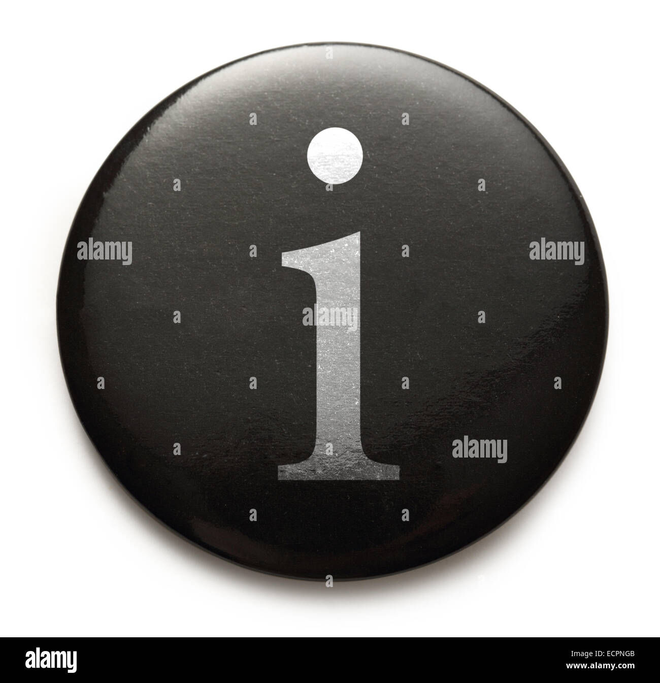 Single lowercase latin letter i isolated on white Stock Photo - Alamy