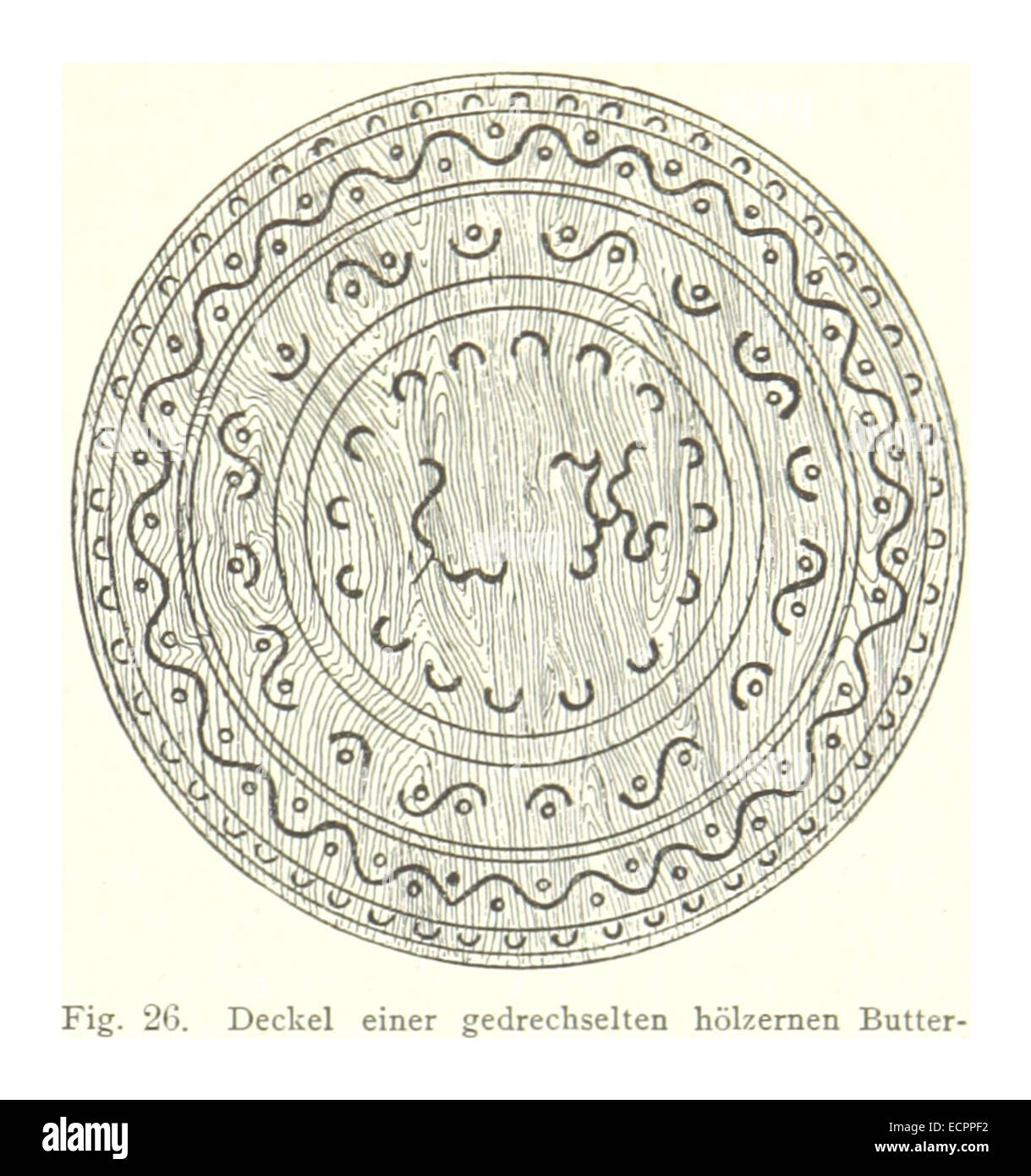 A design showing 77 ornamental patterns on a wooden box. This 19th ...