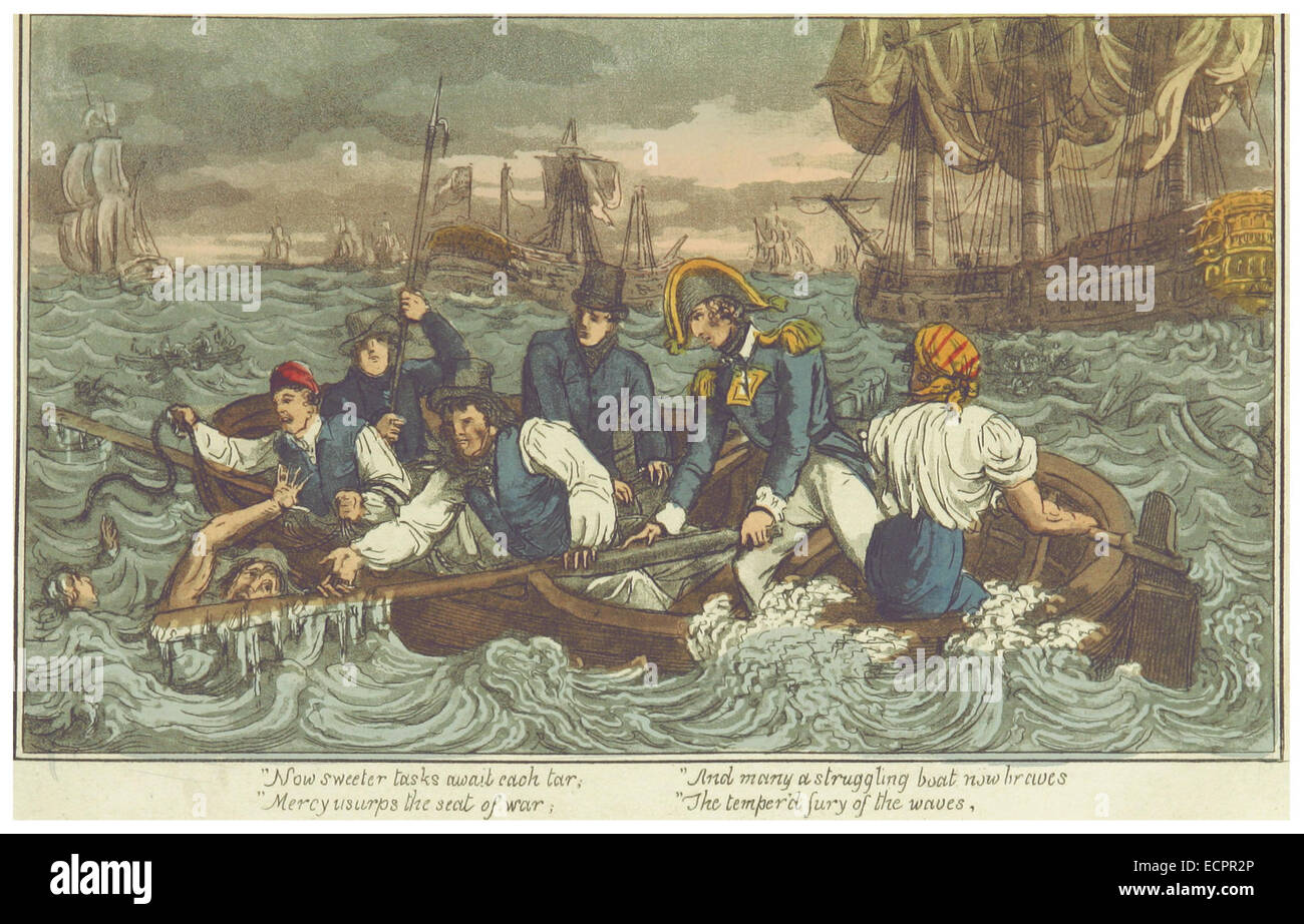 Adventures of a Post Captain(1817) p107 Stock Photo - Alamy