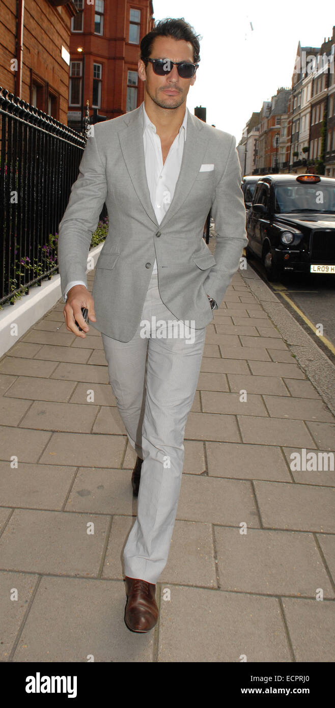 David Gandy attends LCM Spring/Summer 2015: The Rake Magazine and ...