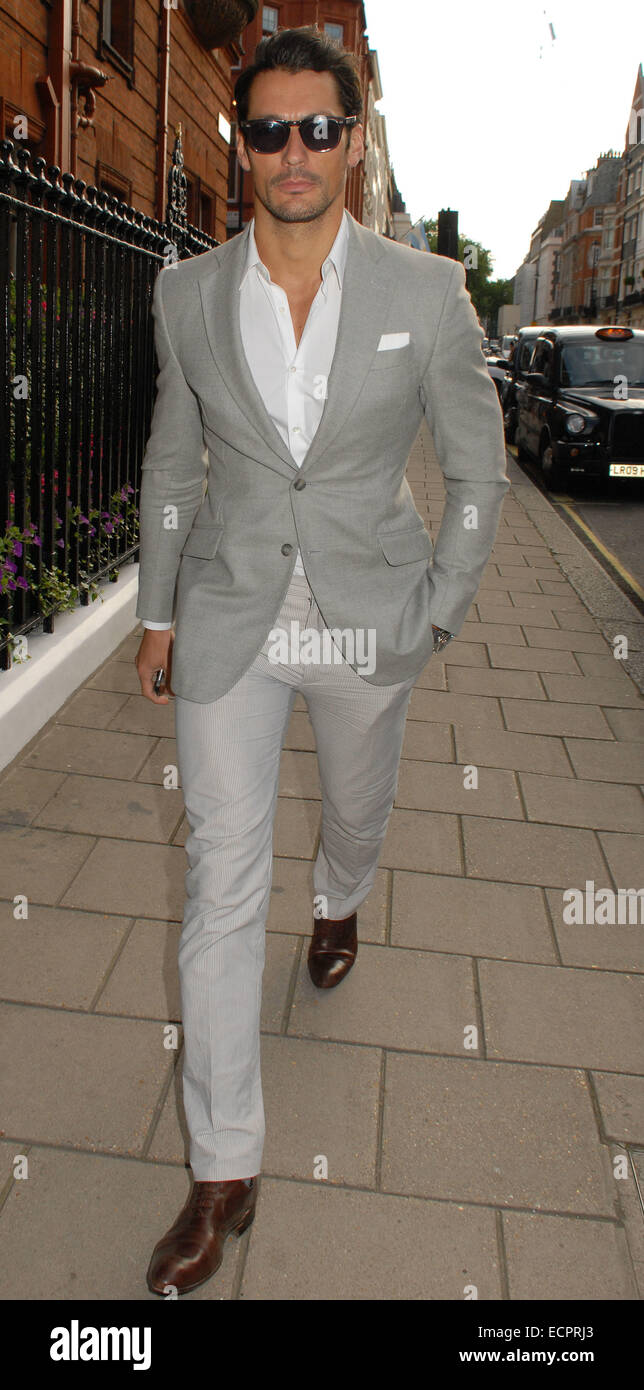 David Gandy attends LCM Spring/Summer 2015: The Rake Magazine and ...