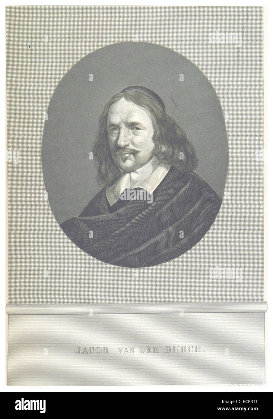 This 12th-century portrait by Arend illustrates Jacob van der Burch ...