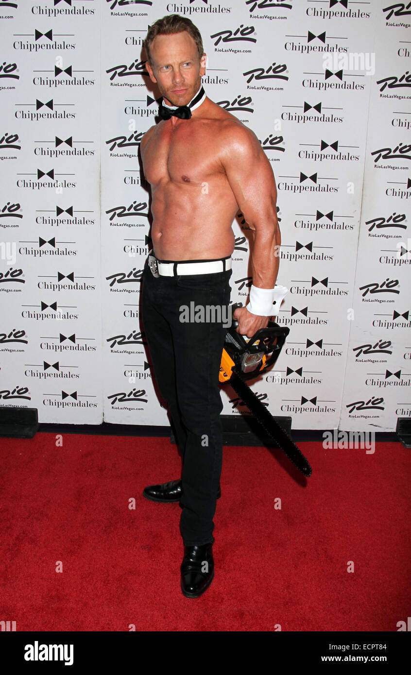 Ian Ziering returns to the Chippendales Featuring: Ian Ziering Where ...