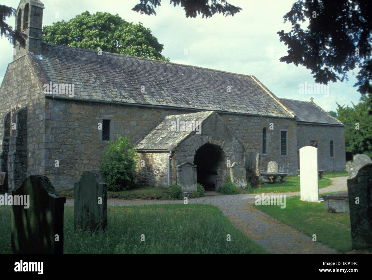 St Michael's Church ( circa 12th C) Isel. Near Cockermouth, Cumbria ...