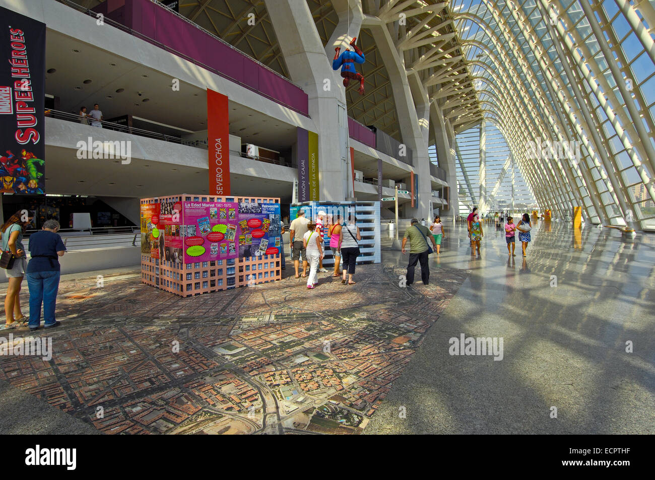 Principe Felipe Science Museum, City of Arts and Sciences by Santiago ...