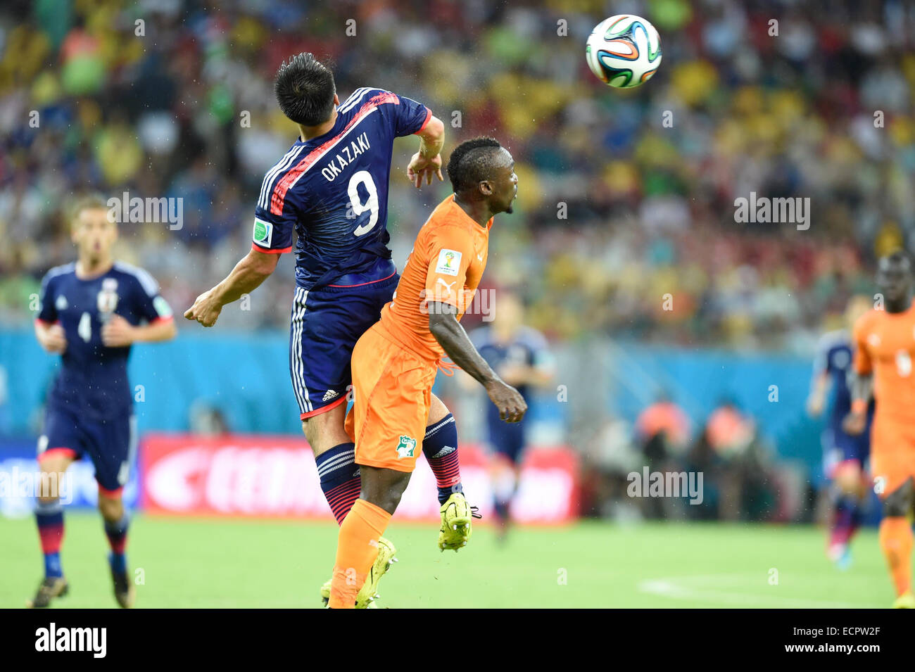 2014 FIFA World Cup - Group C match, Japan 1 - 2 Ivory Coast, held at ...