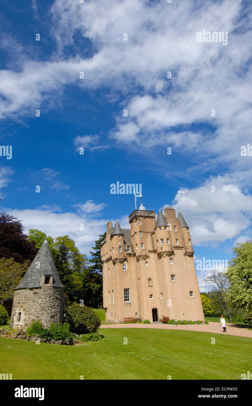 Craigievar Castle, Aberdeenshire, Scotland, United Kingdom, Europe ...