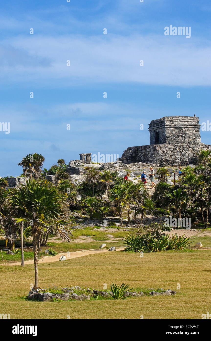 Mayan ruins of Tulum, 1200-1524, Tulum, Quintana Roo state, Mayan ...